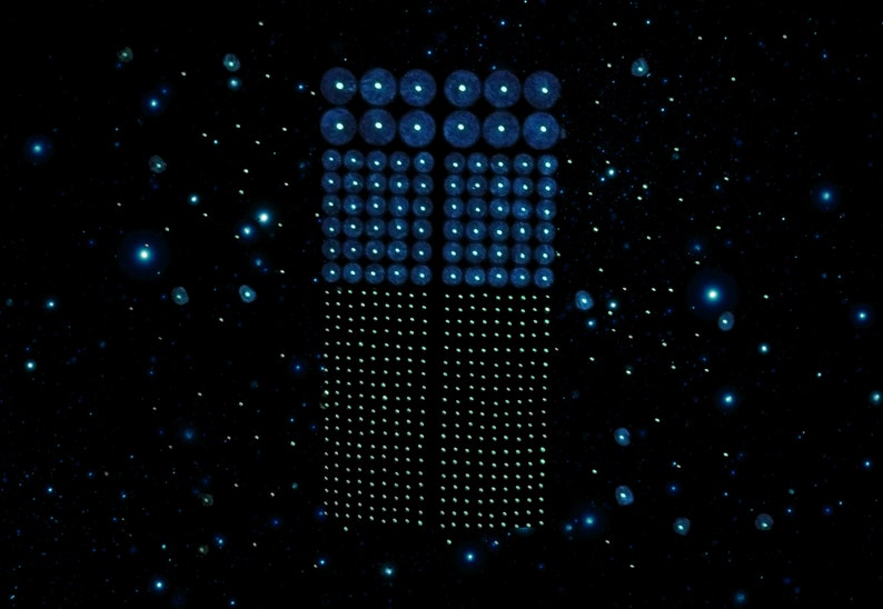 Glow in the Dark Outer Space Ceiling Mural beautiful Milky - Etsy