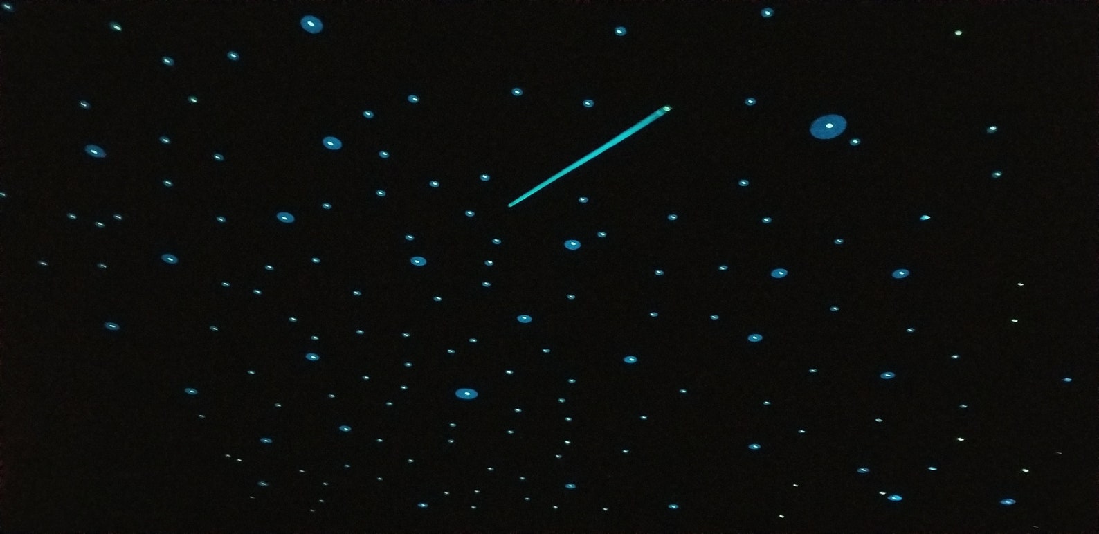 Glow in the Dark Glowing Whirlpool Galaxy Decal and Ceiling | Etsy