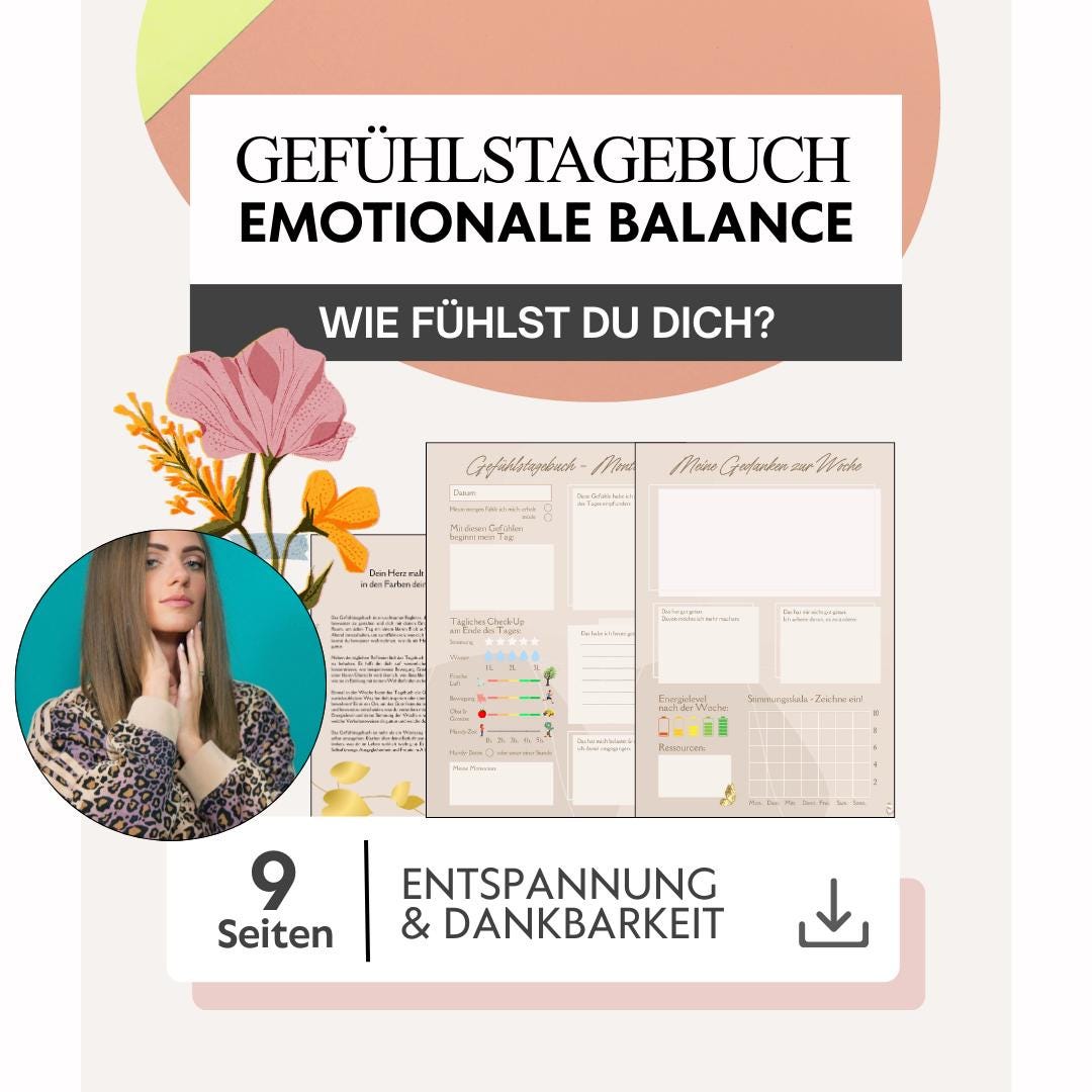 Emotional Diary PDF: Regulating Emotions – Understanding & Reflecting ...