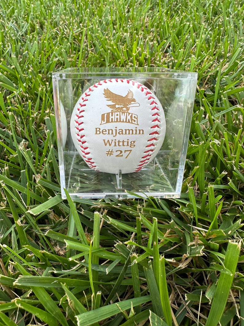 Personalized Laser Engraved Baseball: Coach, Team, or Dad Gift - Etsy