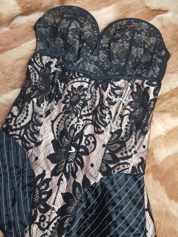 2000s Designer Couture Sample Corset - Ultra Rare wit… - Gem