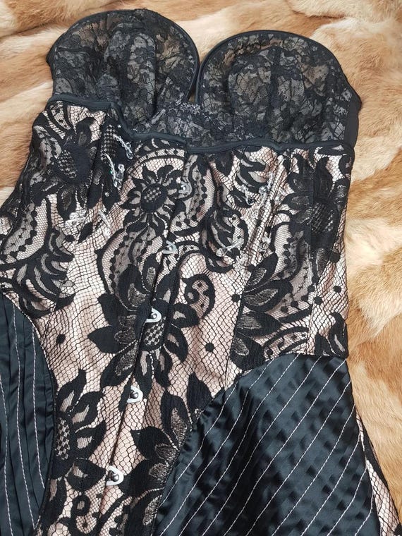 2000s Designer Couture Sample Corset - Ultra Rare wit… - Gem