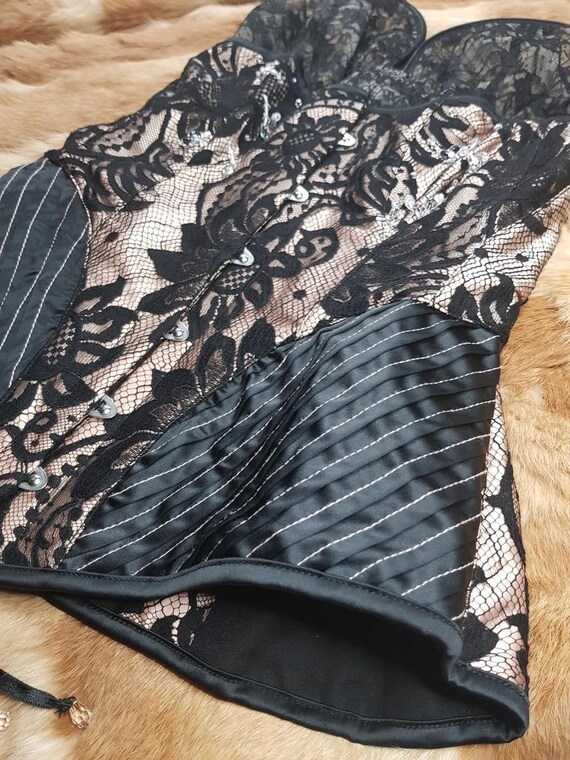 2000s Designer Couture Sample Corset - Ultra Rare wit… - Gem