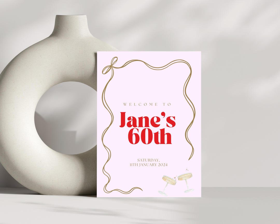 Custom Birthday Poster - Etsy