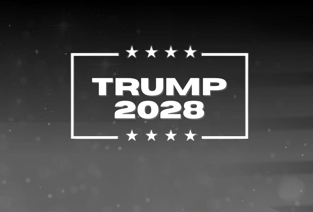 Trump 2028 Decal, Patriotic Car Window Vinyl Decal - Etsy