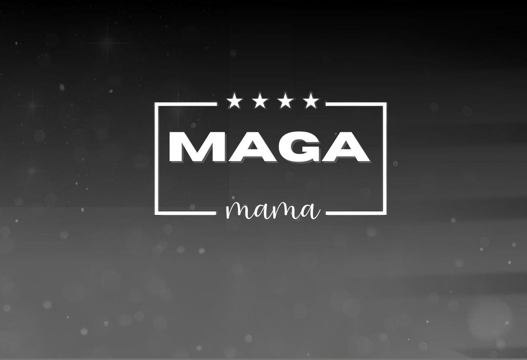 Maga Mama Decal, Patriotic Decal, Vinyl Decal, Car Window Decal, Custom ...