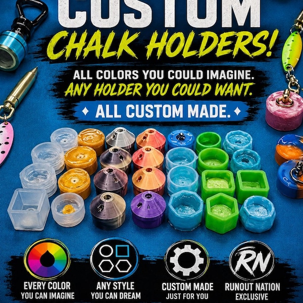 Custom Chalk Cue Holder - Etsy