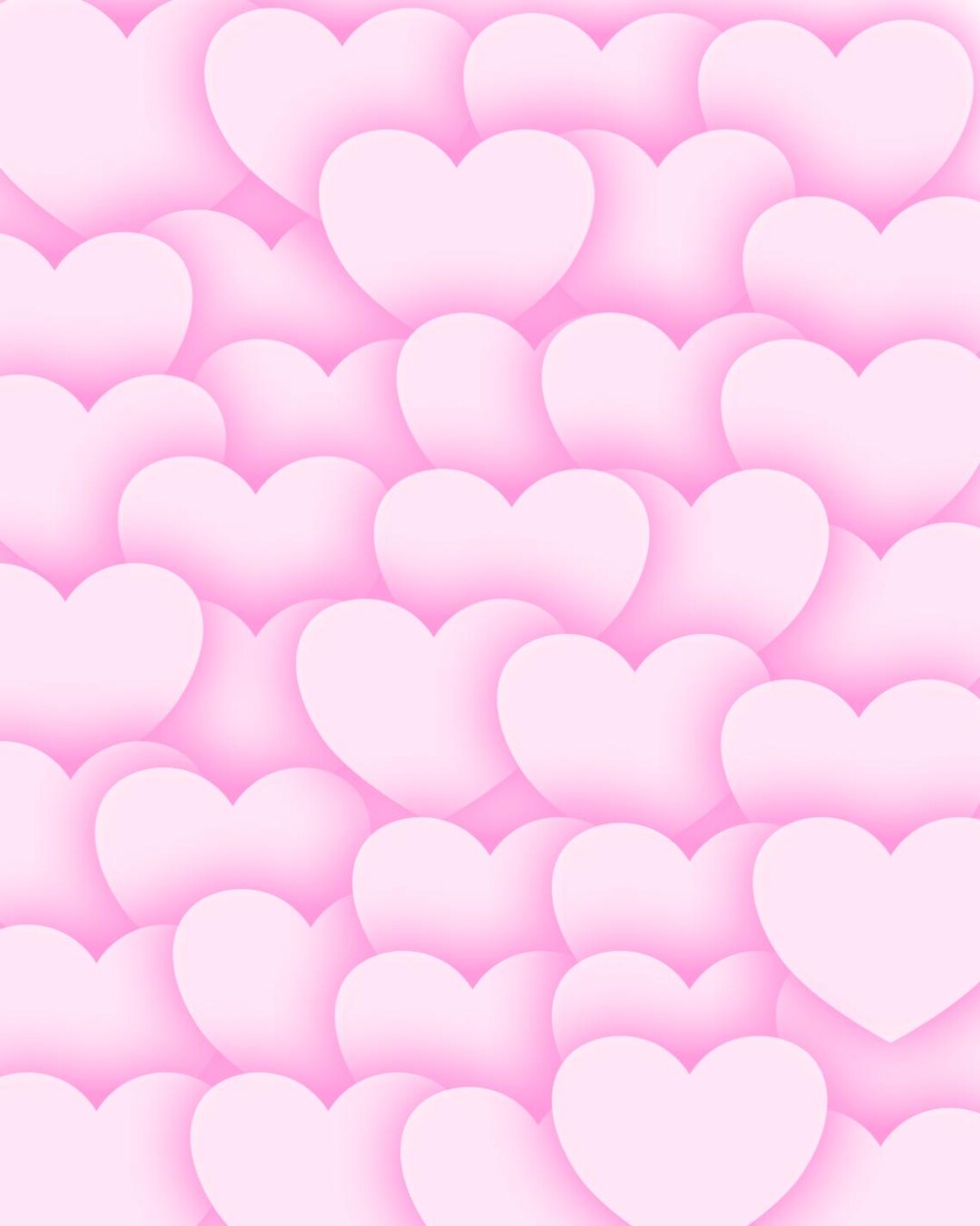 Light Pink Heart PNG Aesthetic Phone Wallpaper - Etsy