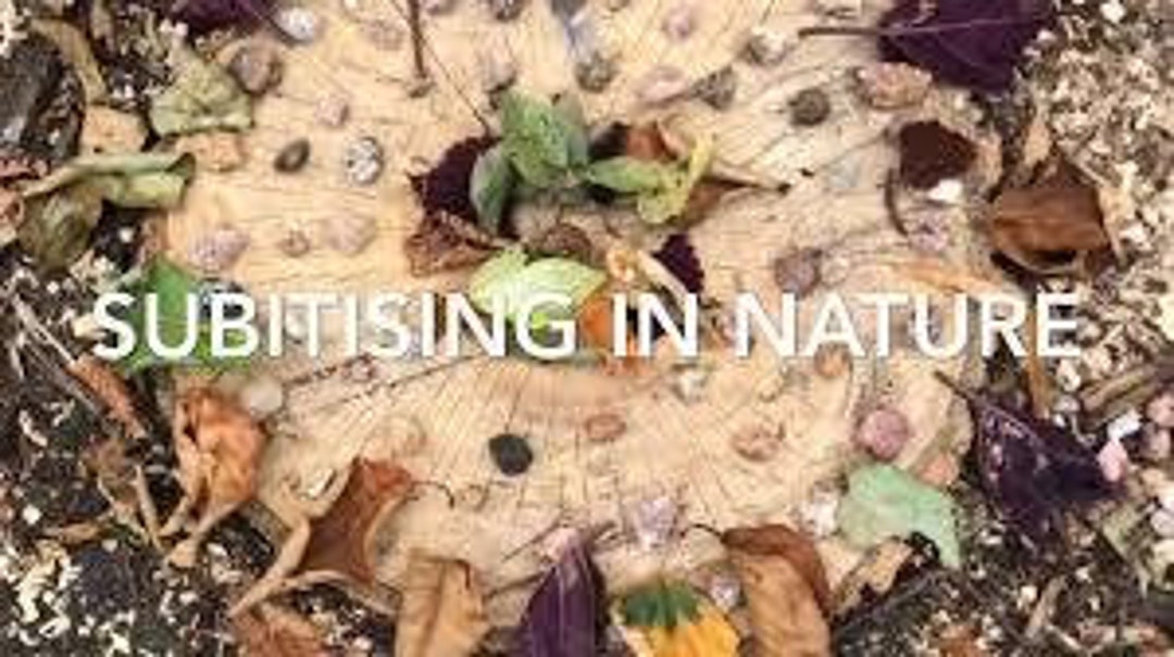 Editable Nature Subitising Number Cards With Tens Frame to Support 1-10 ...