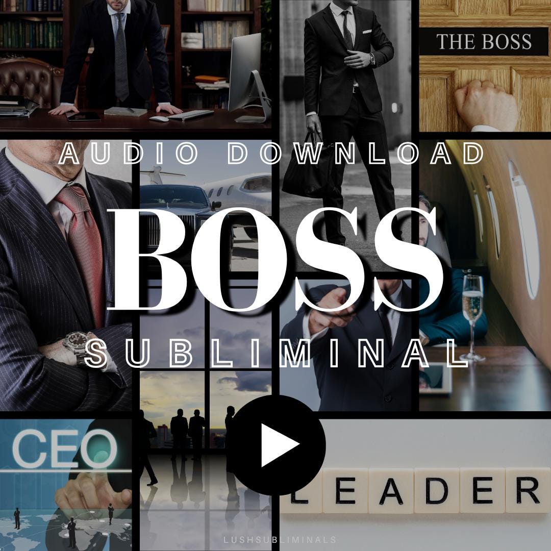 BOSS MAN | Powerful Subliminal Audio | ELIMINATION of Self-doubt ...