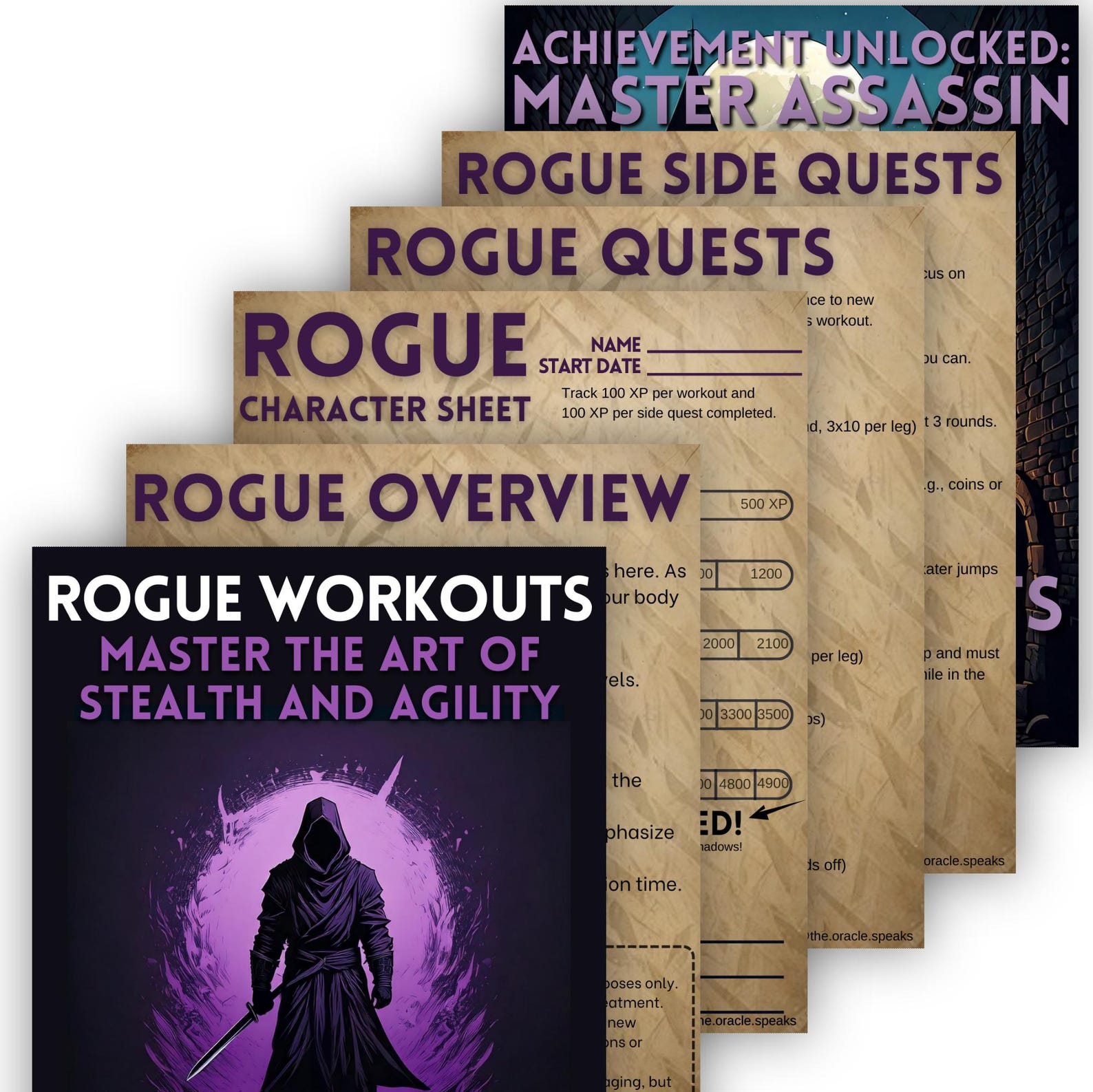 Rogue Guide: Gamified Workouts for Agility and Stealth - Instant ...