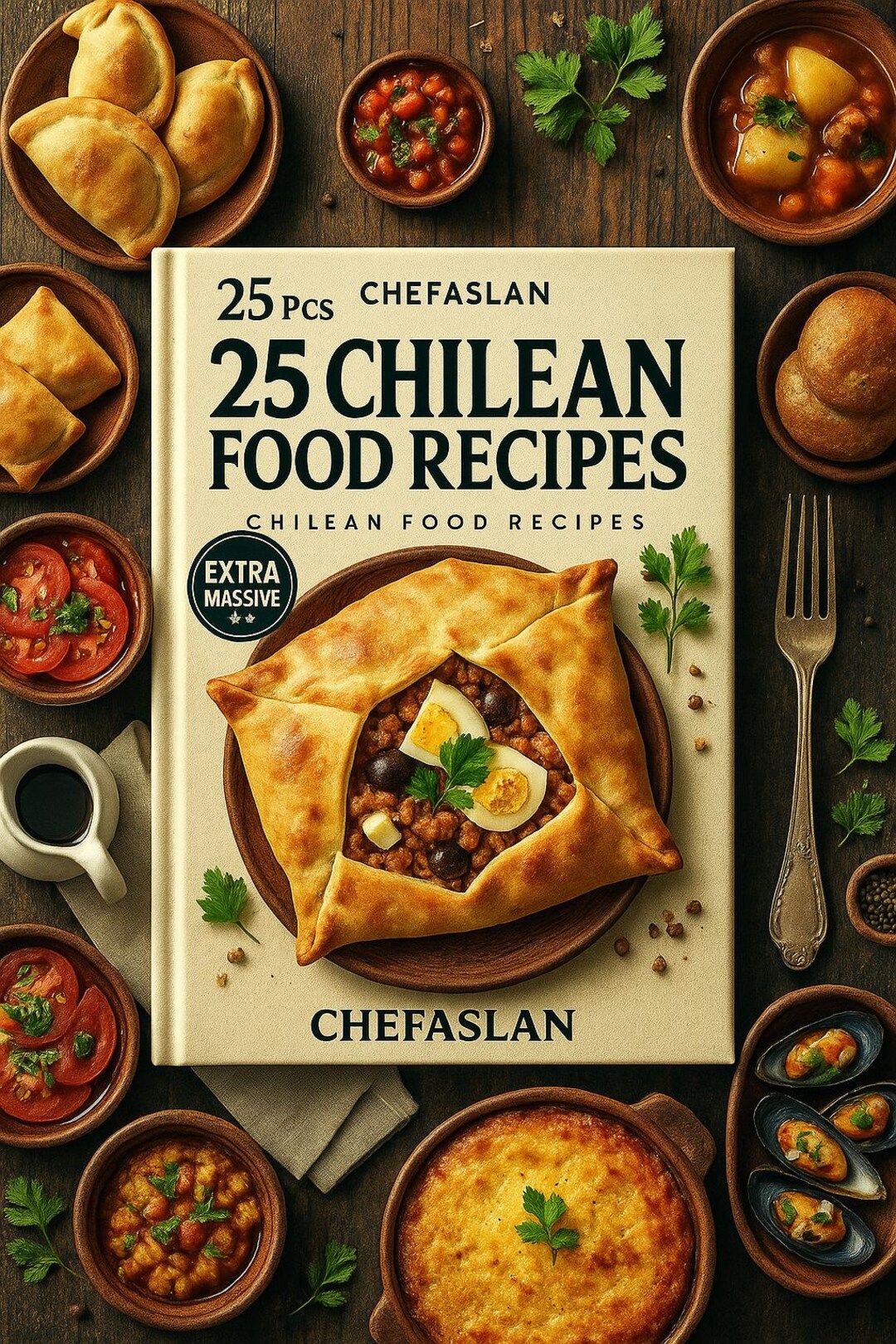 25 Pcs Authentic Chilean Recipes – Digital PDF Cookbook | Traditional ...