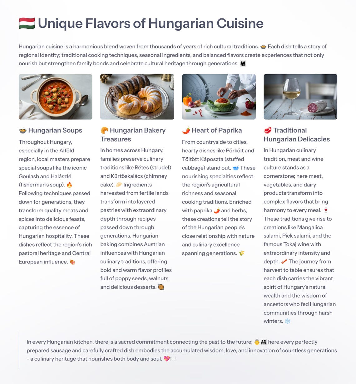 25 Authentic Hungarian Recipes – Digital PDF Cookbook | Traditional ...