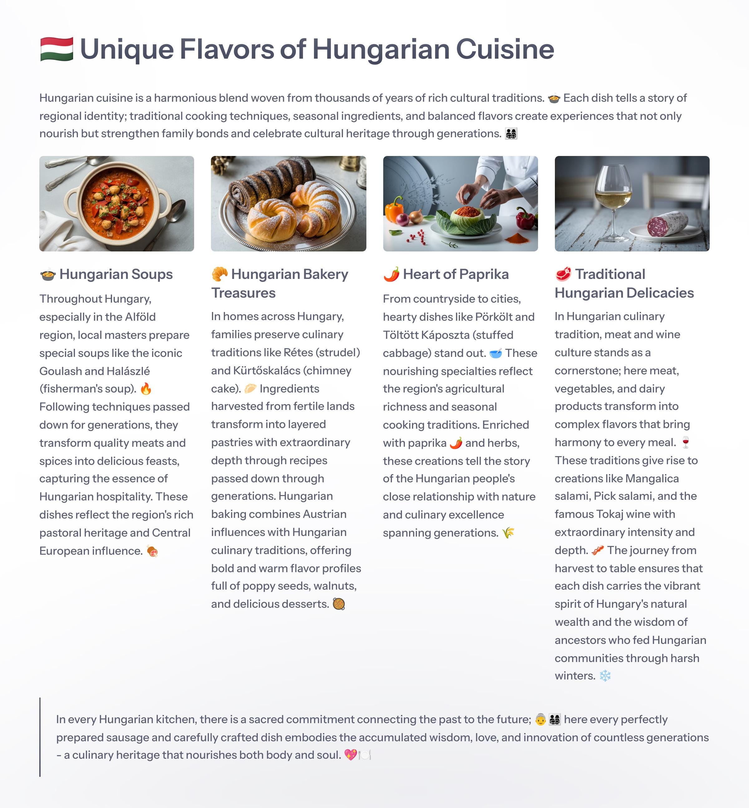 25 Authentic Hungarian Recipes – Digital PDF Cookbook | Traditional ...