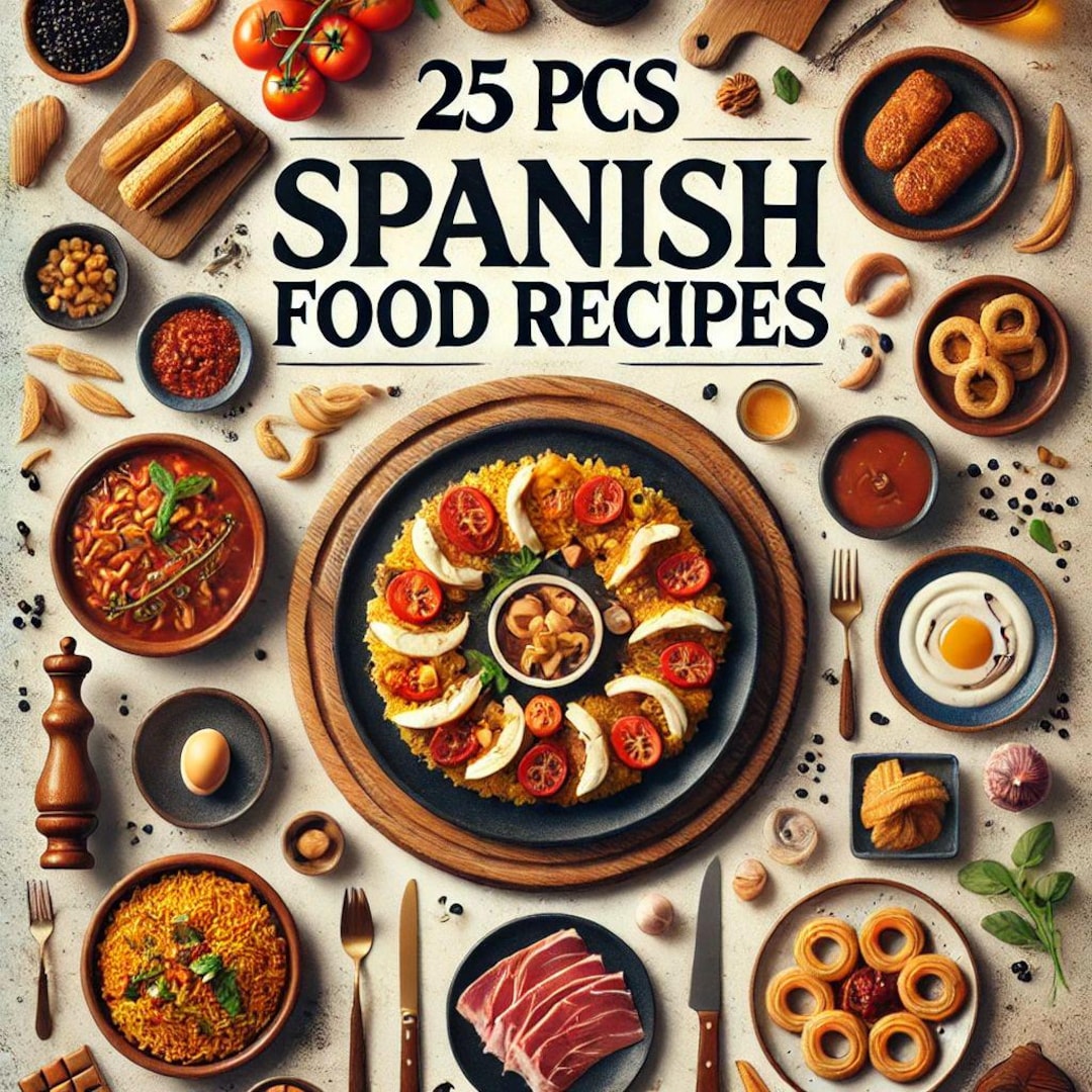 25 Special Recipes From Spanish Cuisine: Digital Taste Book PDF ...