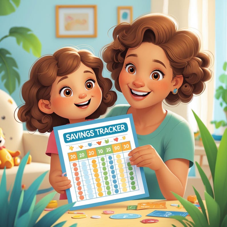 Kids Money Management Printables – 5-page Financial Literacy Activity ...