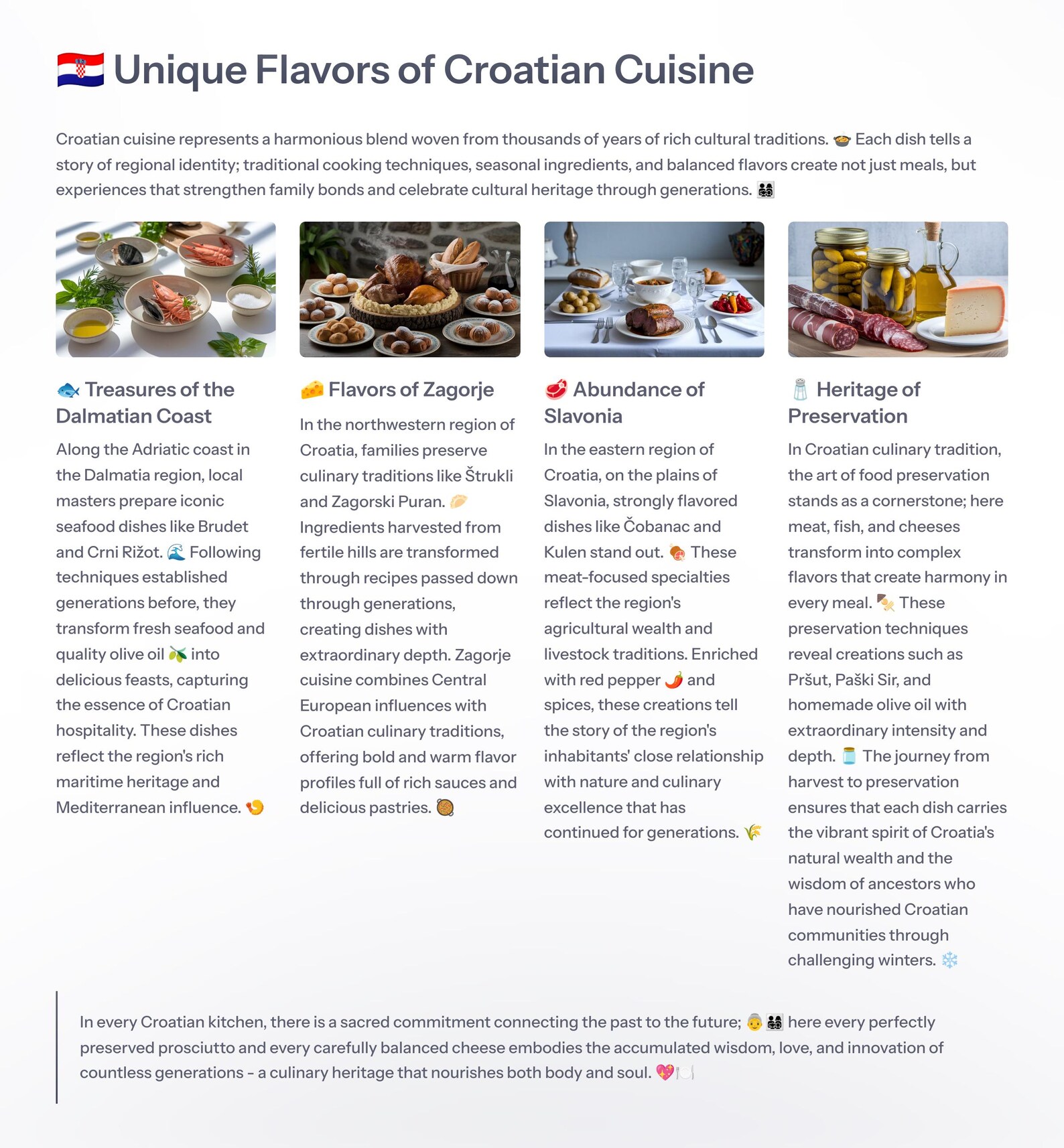 25 Pcs Authentic Croatian Recipes – Digital PDF Cookbook | Traditional ...
