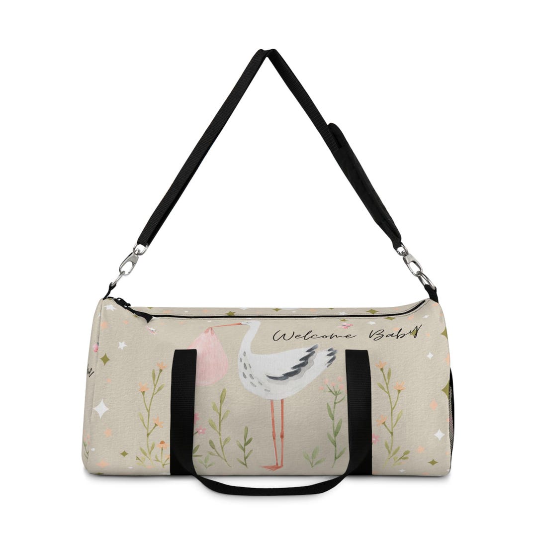 Baby Hospital Bag – Stylish Weekender Travel Duffel for Girls Trip, Gym ...