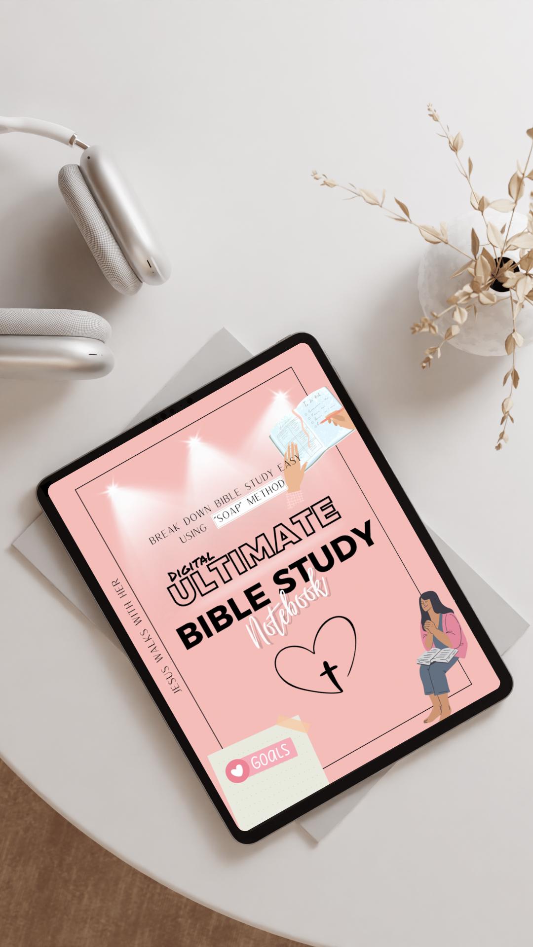 Digital Bible Planner | Christian Prayer Journal | SOAP Method Bible ...