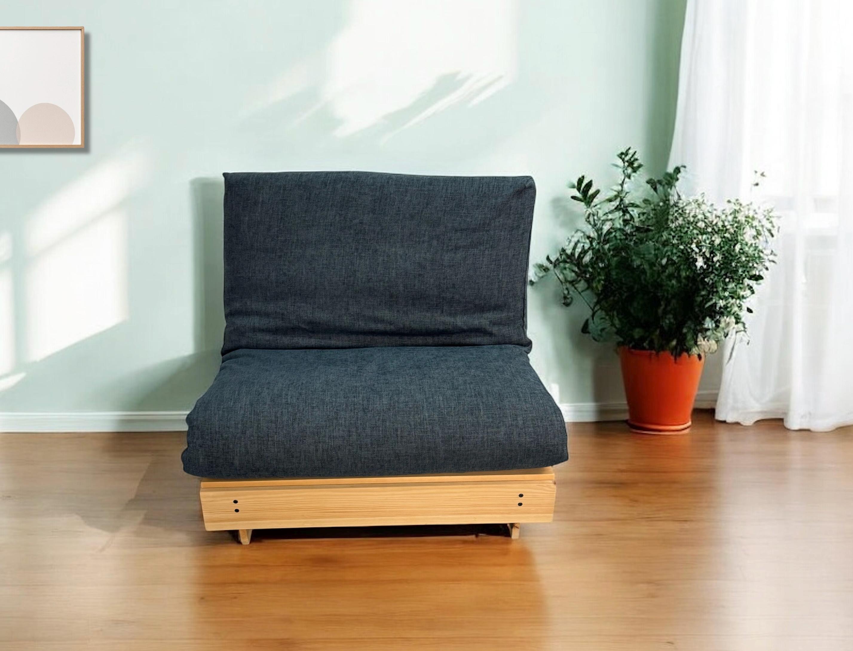 Turin A | Wooden Futon Frame | Rustic Sofa Bed | Solid Wood Sofa ...