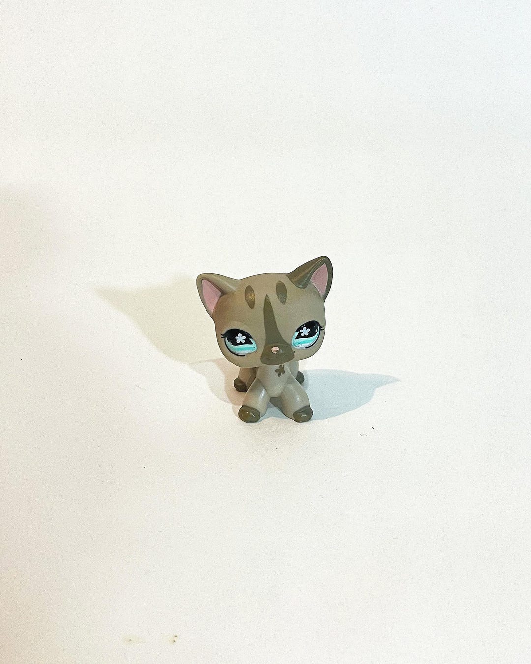 LPS Littlest Pet Shop Authentic Cat Grey Shorthair 468 - Etsy