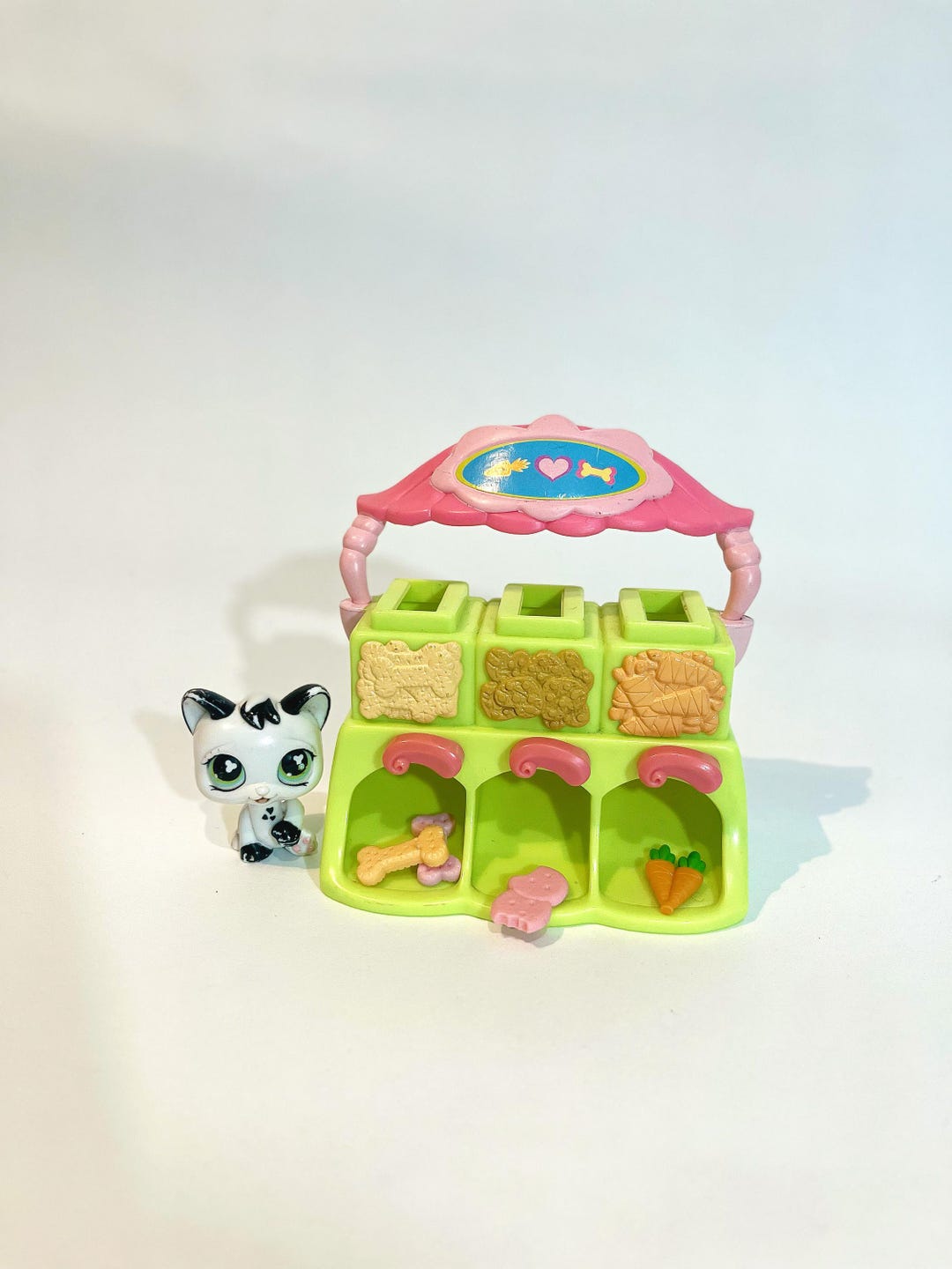 LPS Littlest Pet Shop Authentic Kitten 493 With Treat Dispenser - Etsy