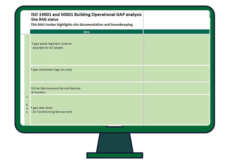 ISO 14001 & ISO 50001 Building Operational Audit Gap Analysis Site Register Environmental Energy ...