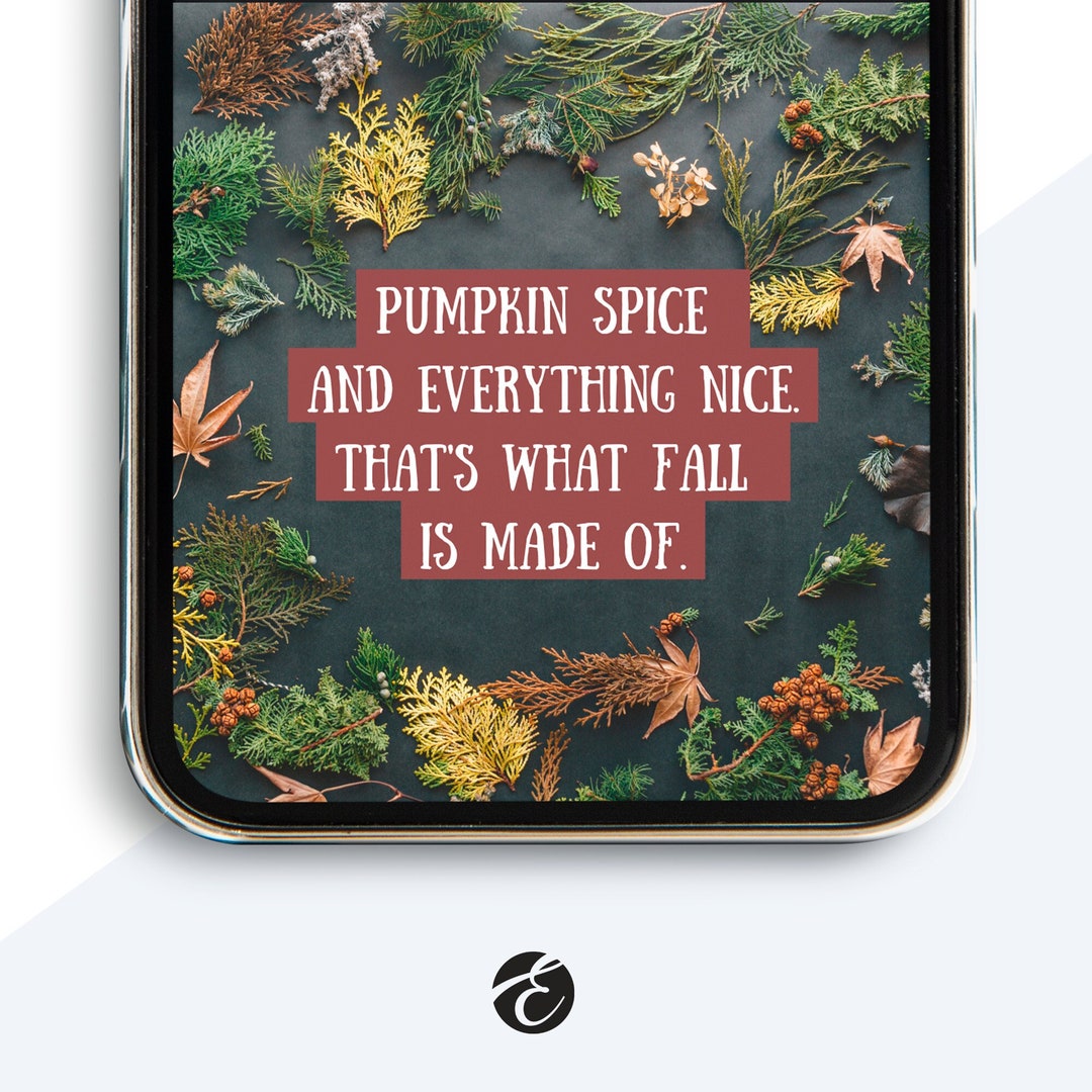 Fall Social Media Graphic for Instagram Post or Linkedin Post - Etsy