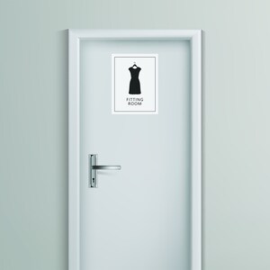 Women's Dressing Room Sign, Fitting Room Sign, Retail, Store Signage, 8 ...
