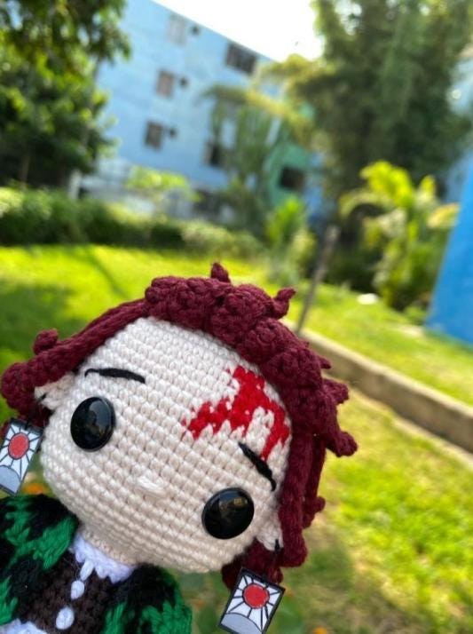 Tanjiro Crochet Pattern, Amigurumi Crochet Patterns ,crochet Pattern ...