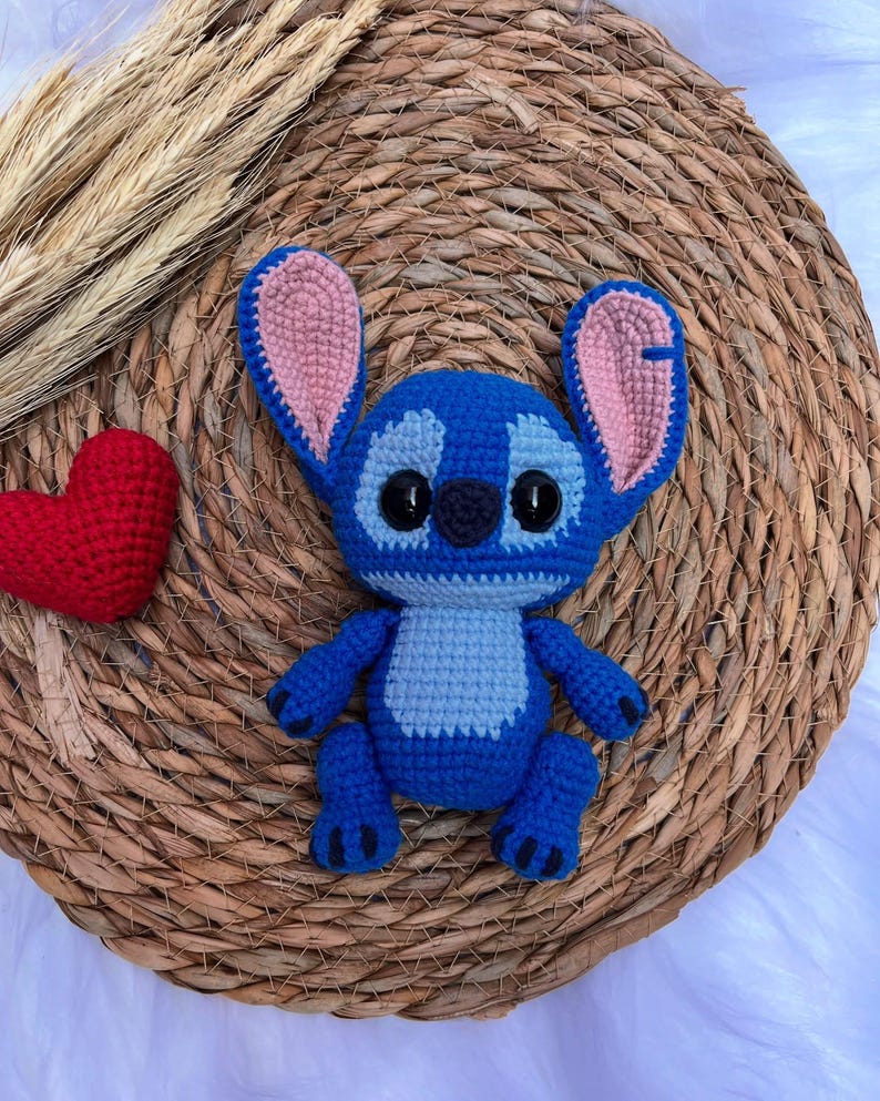 Angel Crochet Pattern – Stitch Crochet Pattern – Amigurumi Pink Angel ...