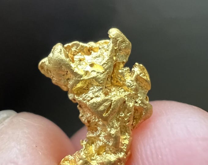 1.00 Gram Australian Natural Gold Nuggets, Beautiful Buttery Nugget Direct From the Mine in ...