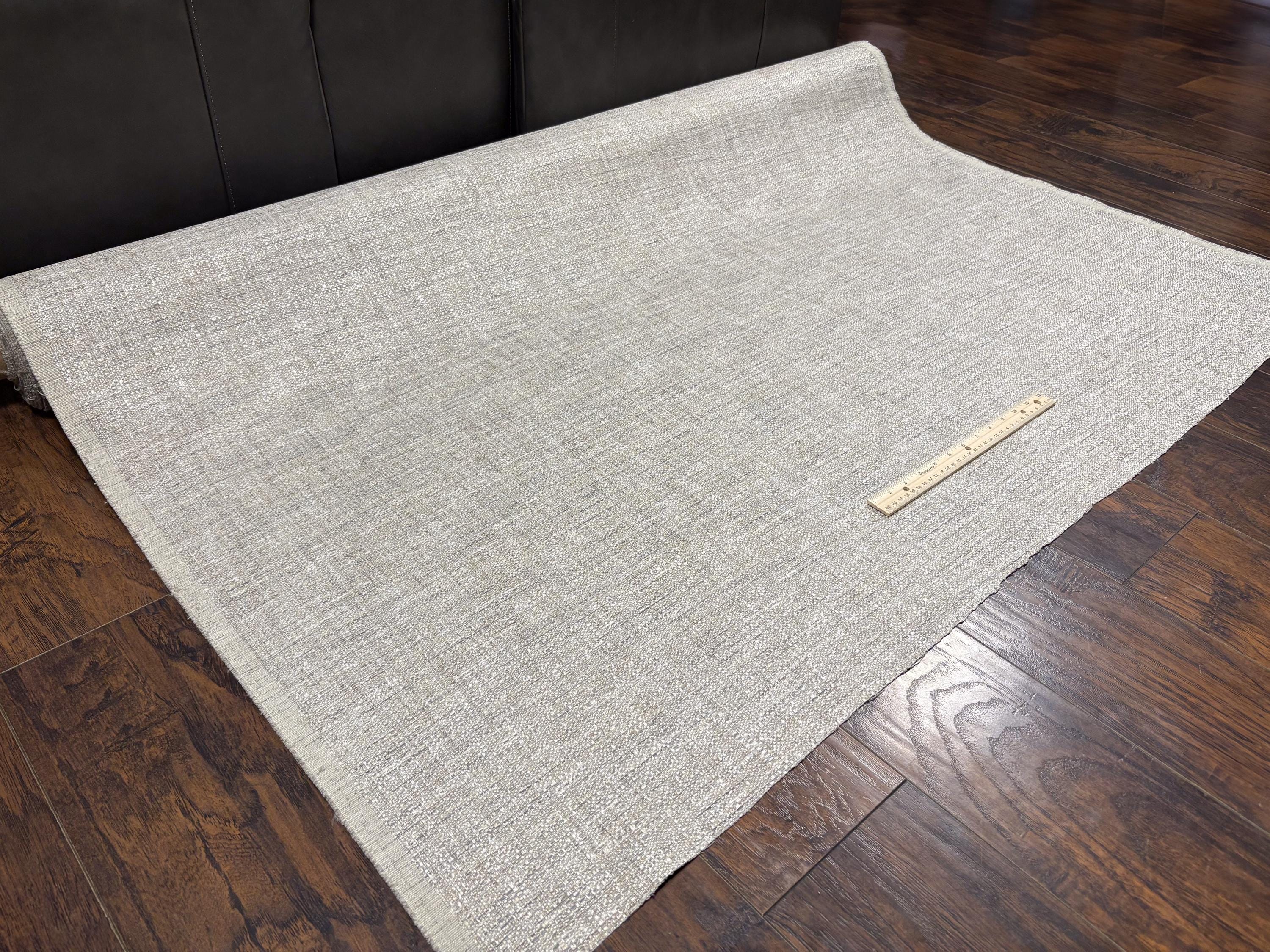 Basketweave Neutral Color Woven Fabric, Furniture Fabric, Premium ...