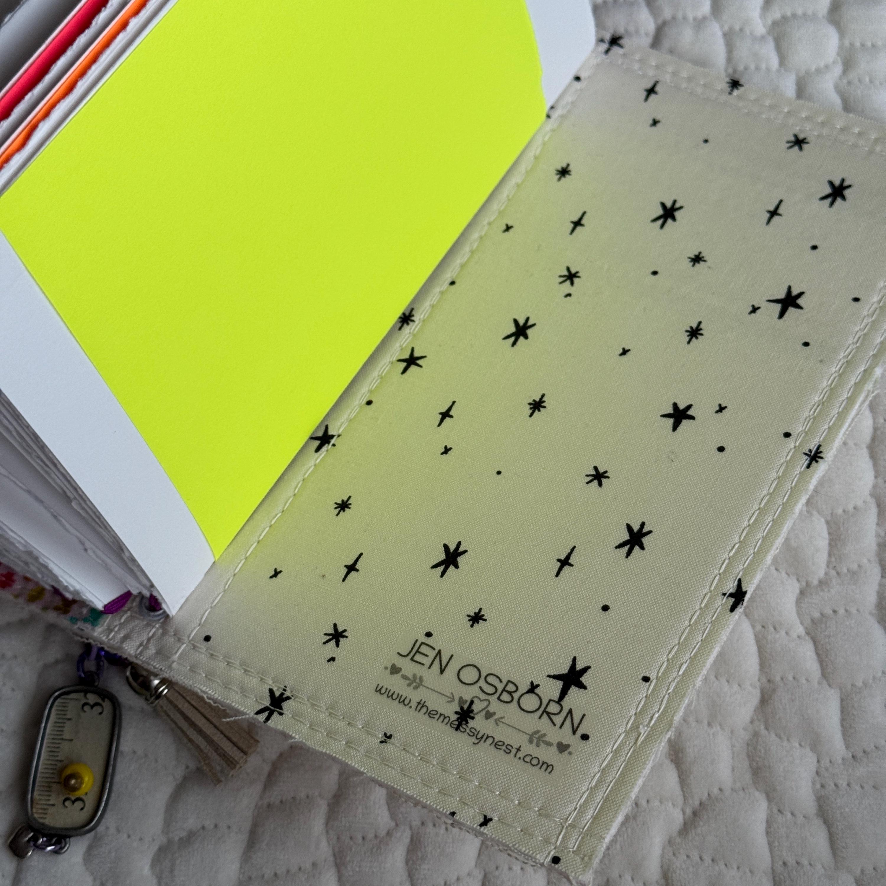 DIY Blank Canvas Journal: Quilted Cover, Recycled Bristol Paper - Etsy