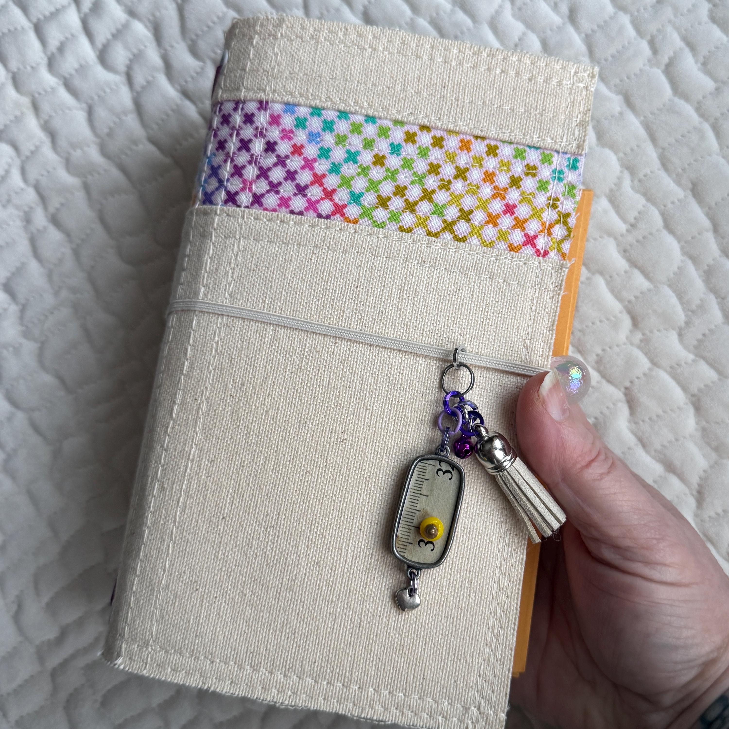 DIY Blank Canvas Journal: Quilted Cover, Recycled Bristol Paper - Etsy