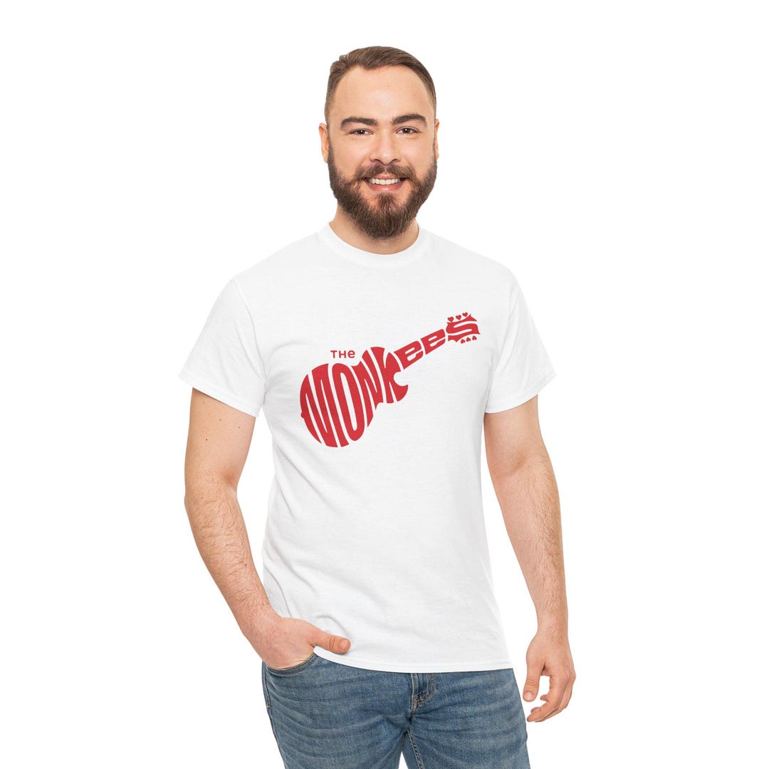 The Monkees Logo T-shirt - Classic 60s Pop Rock Band Tee - Etsy