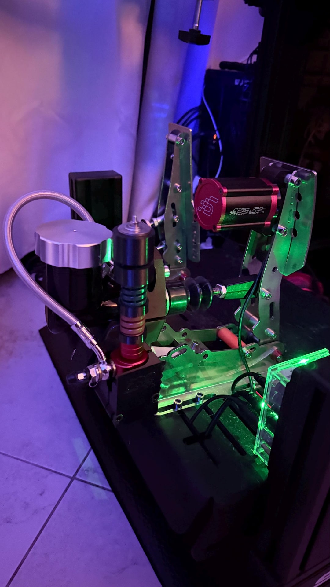 Simjack UT / Ghost Sim Racing Hydraulic DIY Conversion ** Read ...