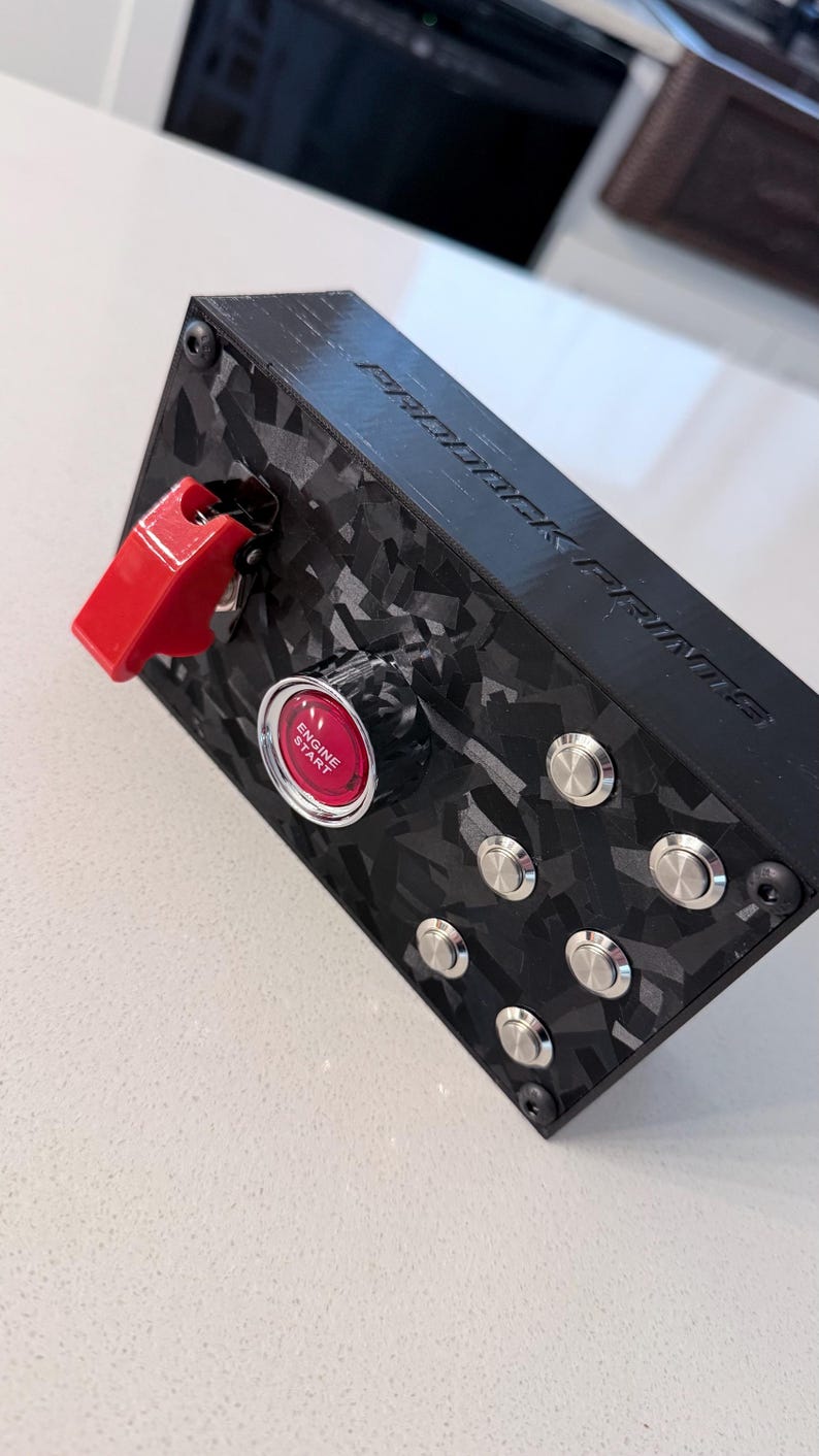 Sim Racing Button Box Start Ignition Box - Etsy