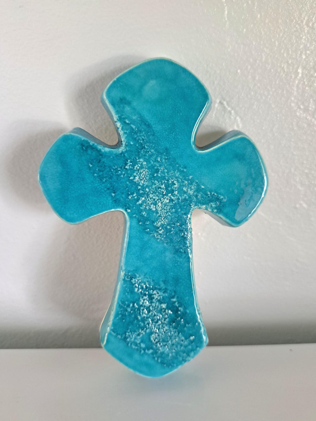 Ceramic Textured Holy Cross by Lorrie Wickman the Potters Wheel Too - Etsy