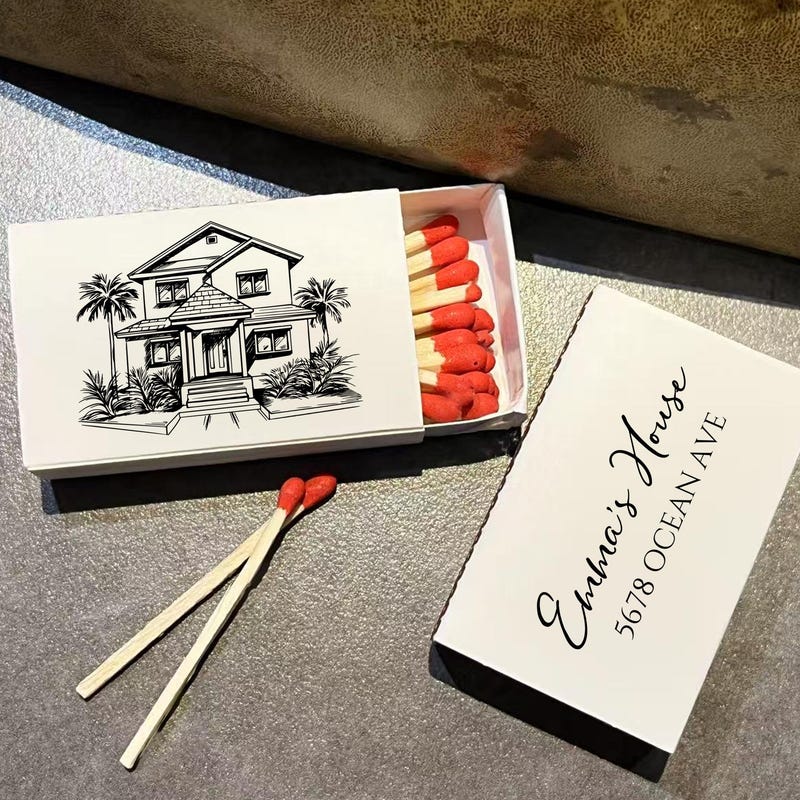 Custom Matchbox for House - Etsy