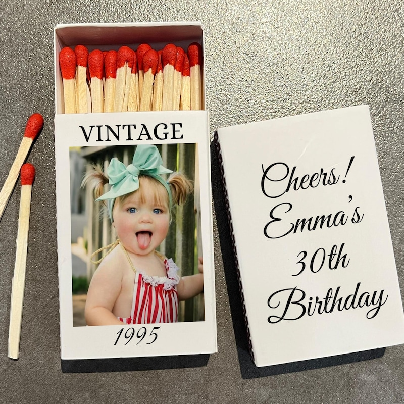 Custom Match Box - Etsy