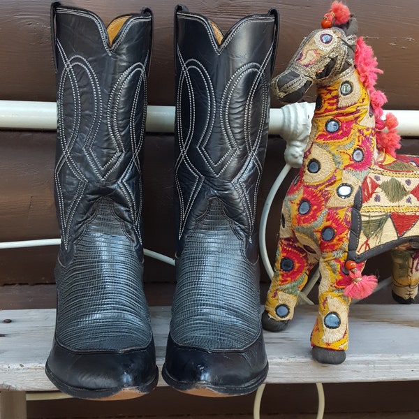 Lizard Skin Boots - Etsy