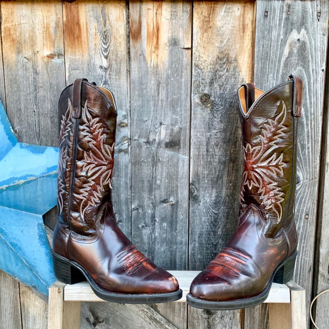 Traditional cowboy boot by Texas Boot co | Etsy