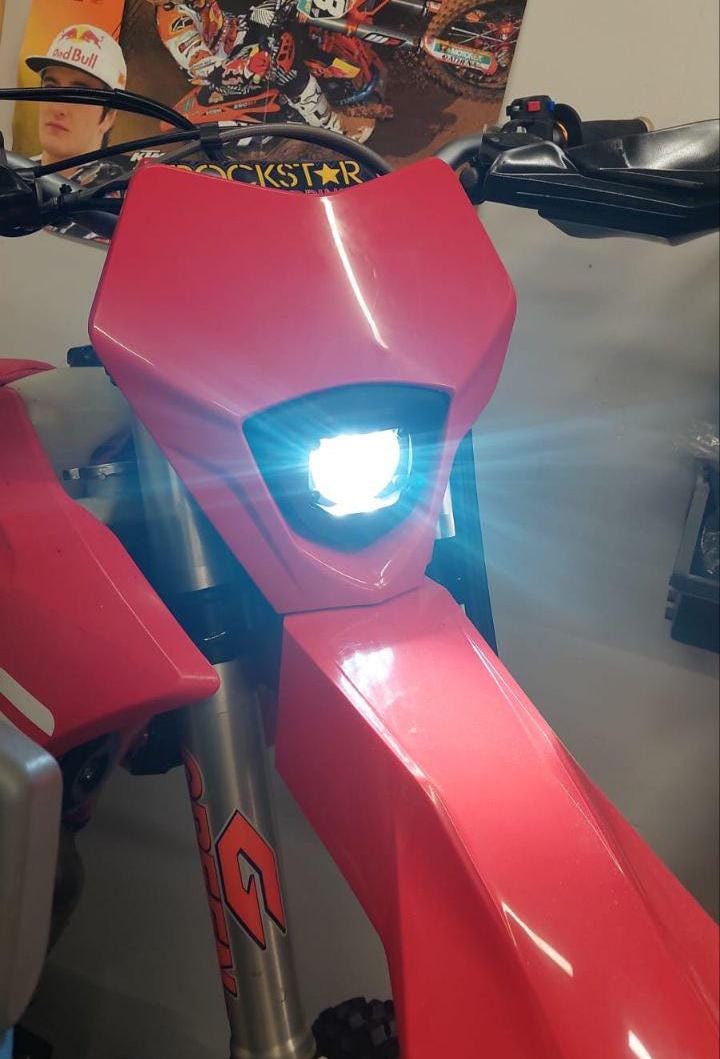 GASGAS (2021-2023) Led Headlight Lamp. EC, EC F. Hard Enduro Dirt Bike Headlamp. 2021, 2022 ...