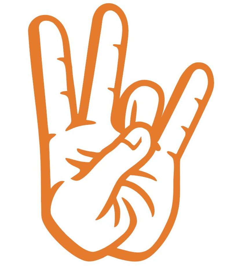 Tennessee Vol for Life Hand Sign SVG File - Etsy