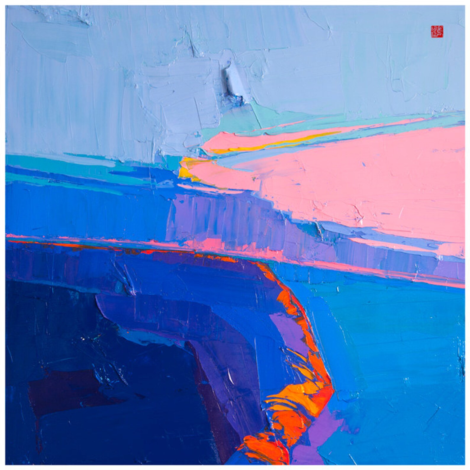 Open Edition Print - Prairie Fire, 10in X 10in - Etsy