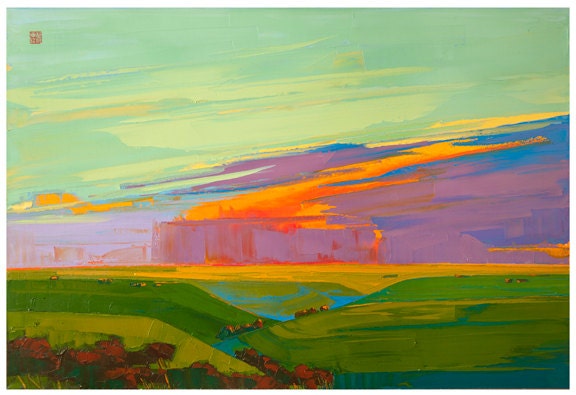 Open Edition Print Break Through 8X10 Landscape | Etsy