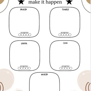 Goal Getter Vision Board Kit - Etsy