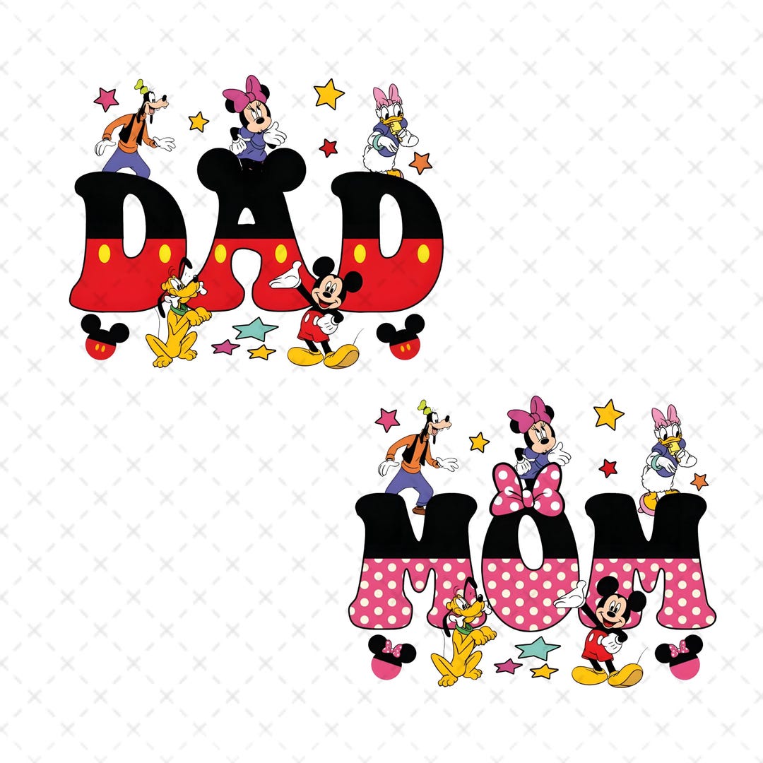 Mouse e amigos Png, mãe e pai Png, pai Png, mãe Png, família combinando ...