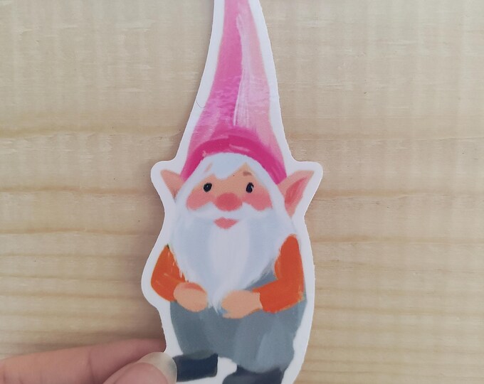 Whimsical Gnome World Wall Decal Sticker - Enchanting Wall Decor for ...